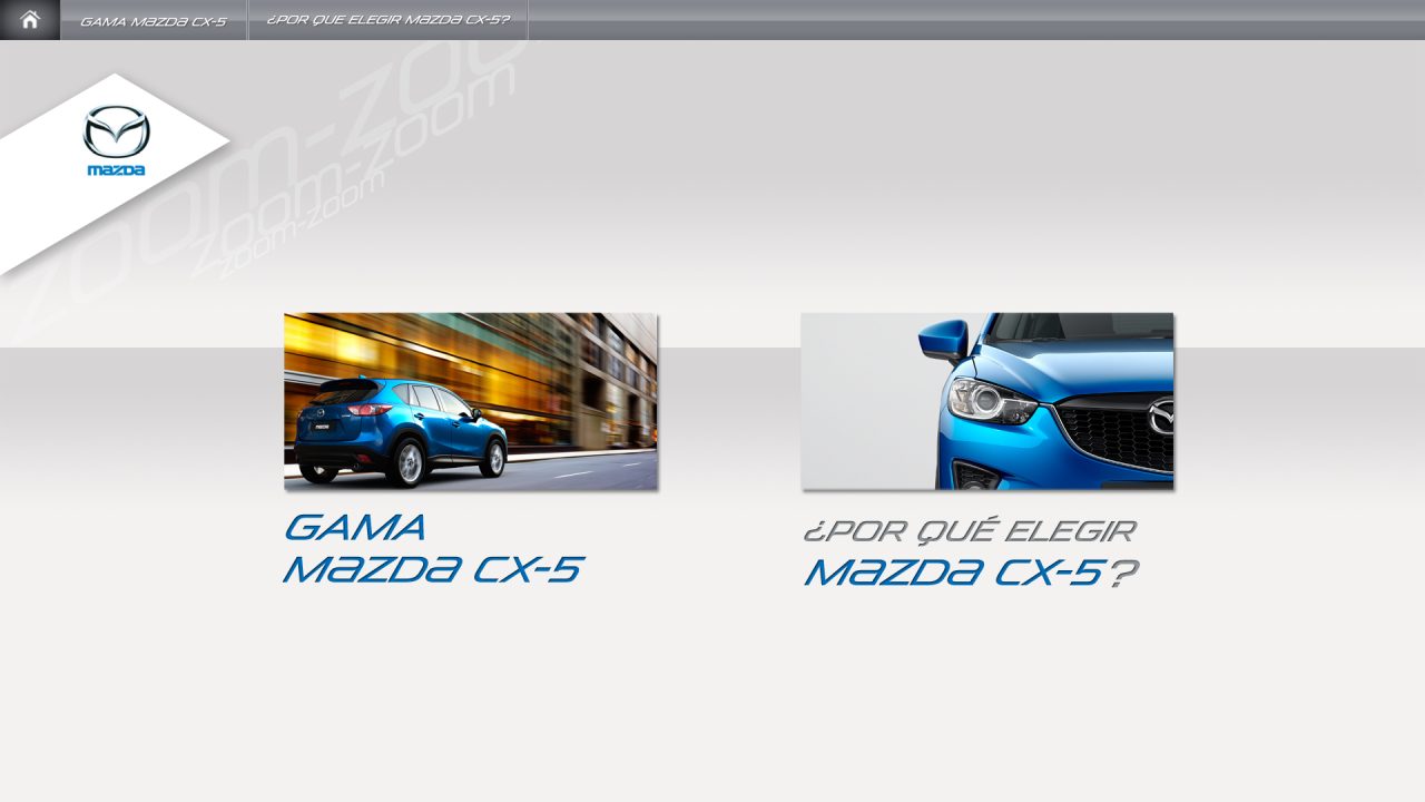 Línea Gráfica para App Mazda - GabyMoo